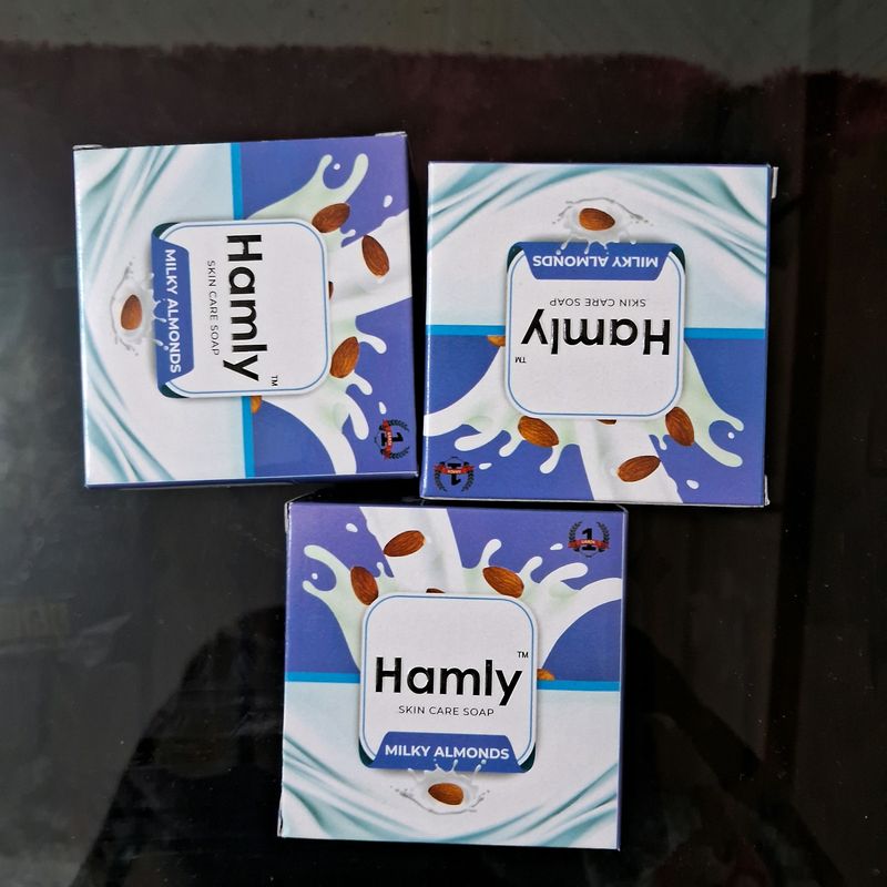 Beauty & Care > Soaps | 65g HAMLY SKIN CARE SOAP(3 PIECES) | Freeup